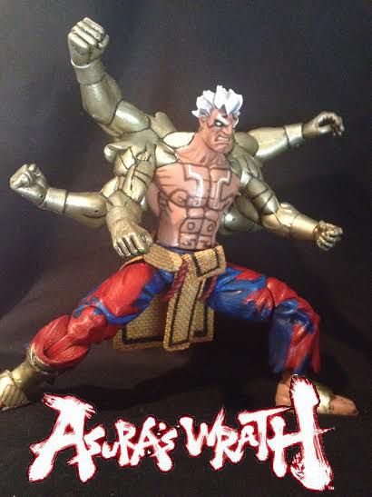 Asura Asuras Wrath Capcom Custom Action Figure